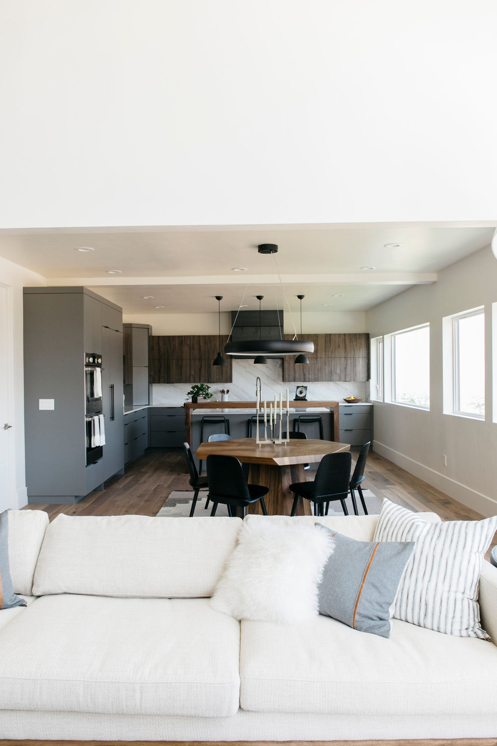 Chase Plaid Pillow - Graphite - Stagg Design Shop