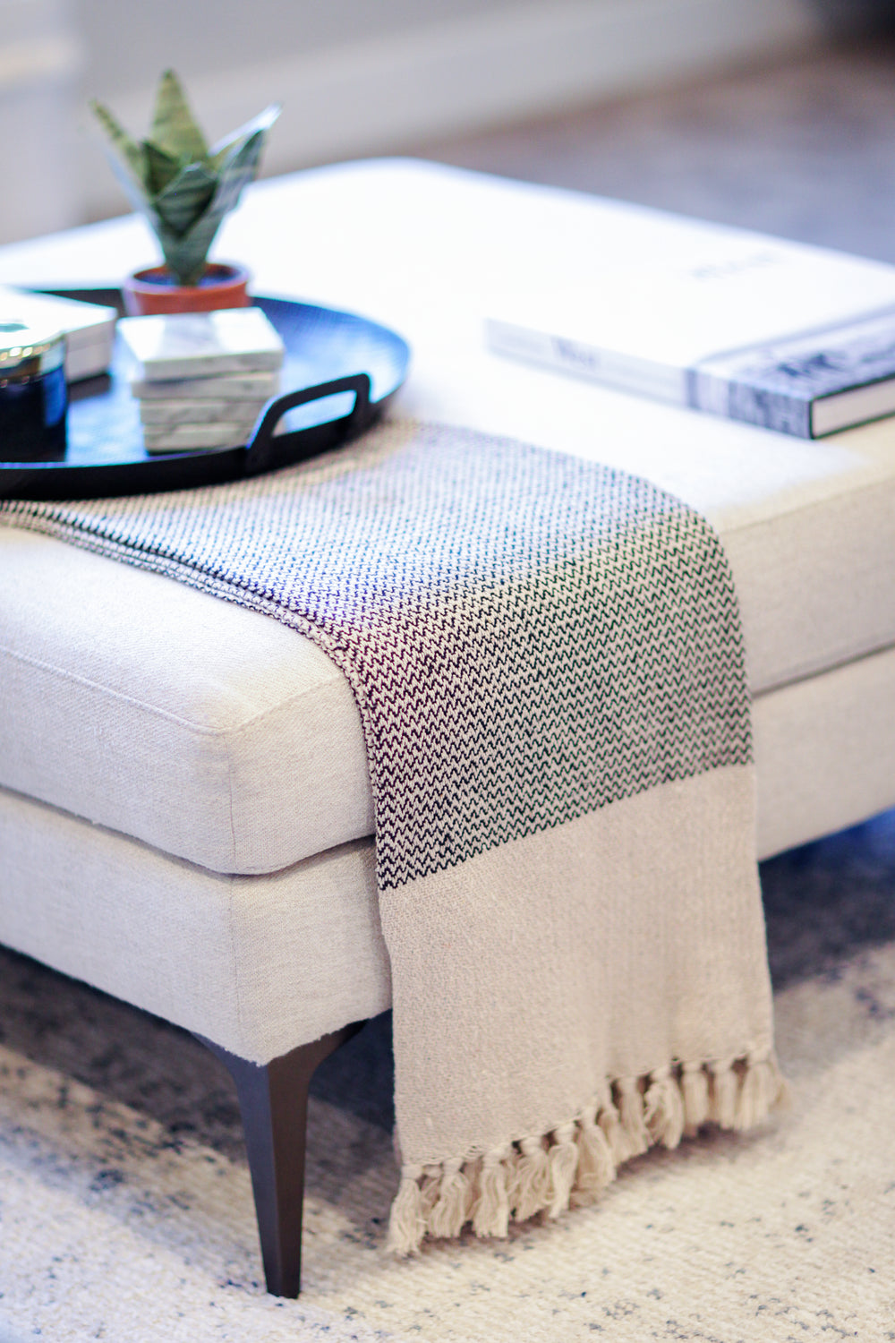 Philip Cotton Throw Blanket - Stagg Design Shop