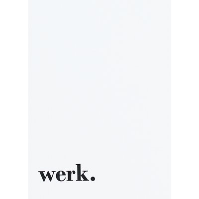 Werk Print - Stagg Design Shop
